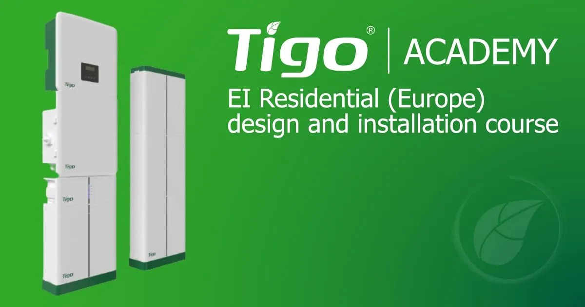 Tigo Academy - Get Tigo Certified